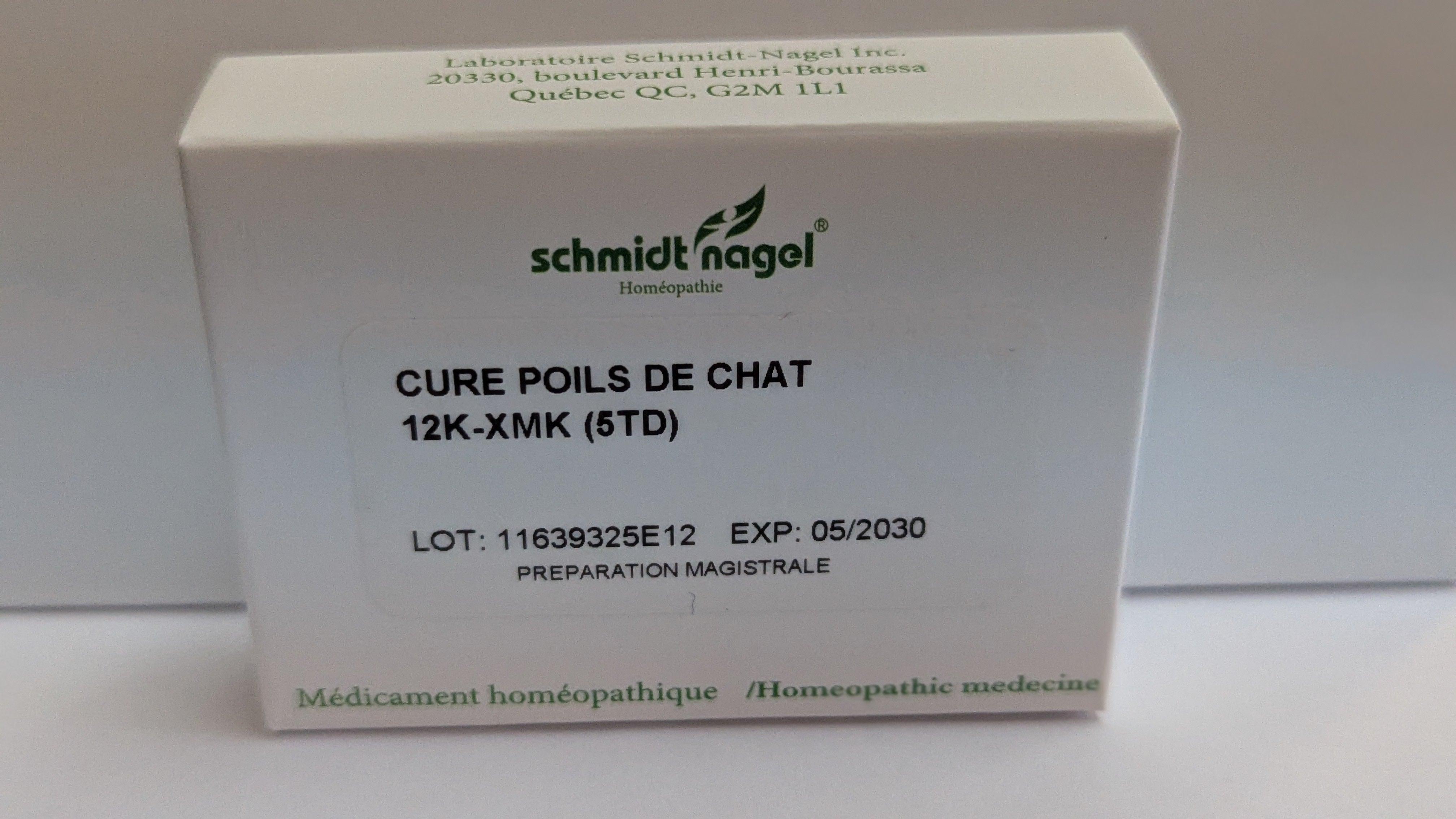 CURE CAT HAIR – Schmidt-Nagel for Healthcare professionals